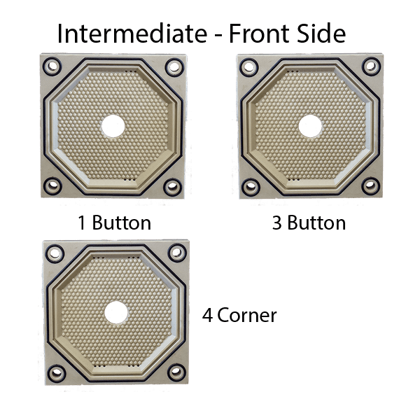 0470mm [18.500″] Cloth & Gasket (CGR) Recess Chamber Filter Plate ...