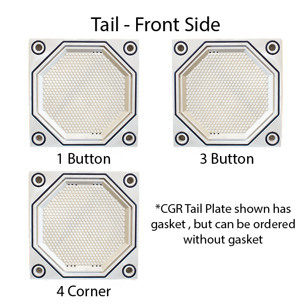 0470mm [18.500″] Cloth & Gasket (CGR) Recess Chamber Filter Plate ...